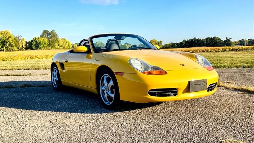 ONE-OWNER 2000 PORSCHE BOXSTER available for Auction | AutoHunter.com ...