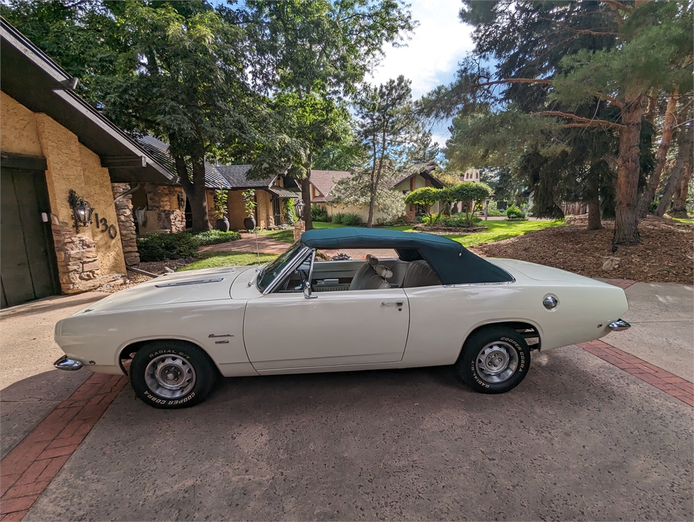 408-POWERED 1968 PLYMOUTH BARRACUDA CONVERTIBLE available for Auction ...