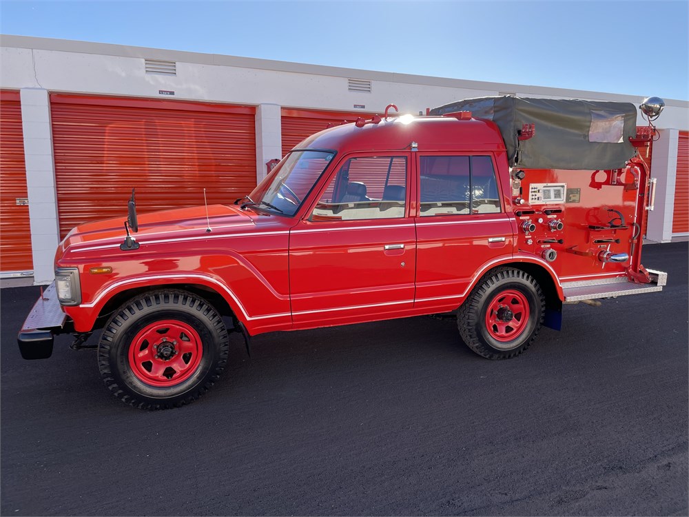 1989 Toyota Land Cruiser Fire Truck available for Auction | AutoHunter ...