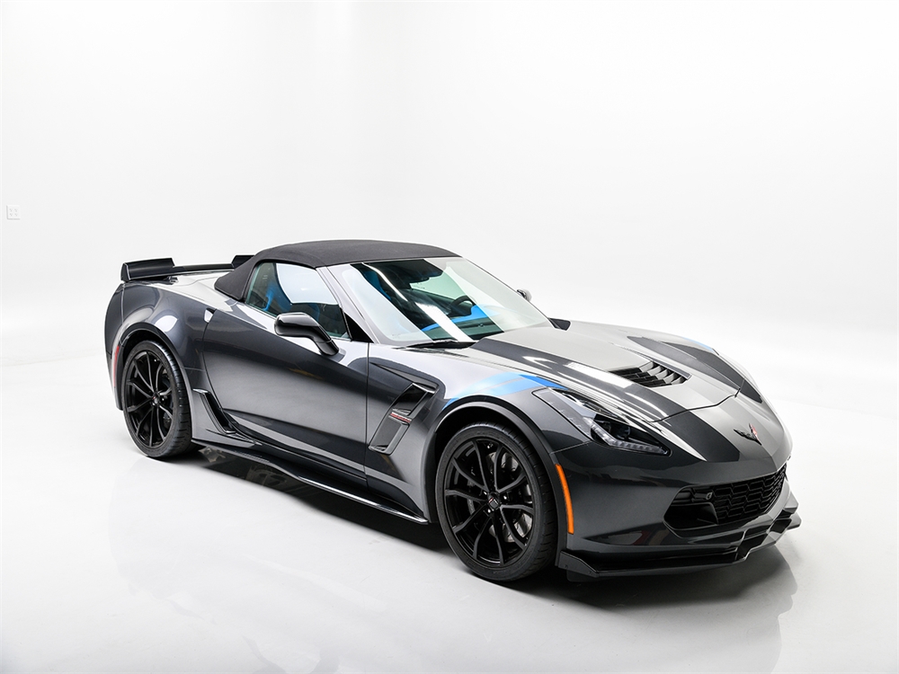 50-MILE 2017 CHEVROLET CORVETTE GRAND SPORT 3LT CONVERTIBLE available for Auction | AutoHunter ...