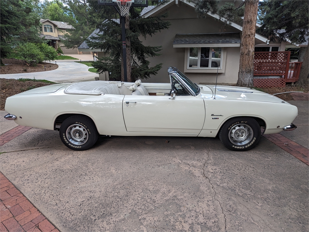 408-POWERED 1968 PLYMOUTH BARRACUDA CONVERTIBLE available for Auction ...