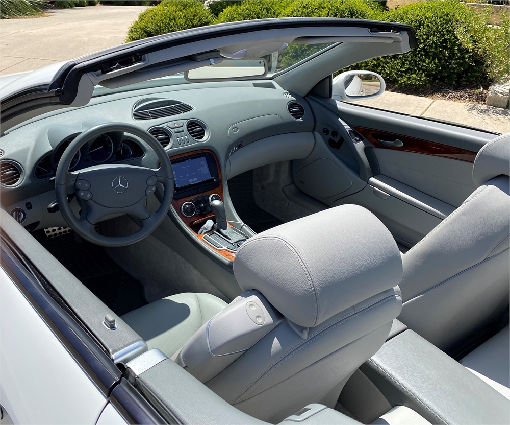 25k-MILE 2003 MERCEDES-BENZ SL500 available for Auction | AutoHunter ...