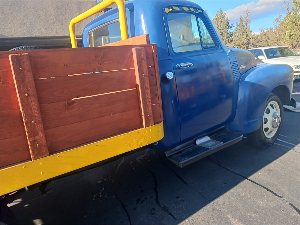 1955 Chevrolet 3800 Stake Bed Dually 4-Speed available for Auction ...