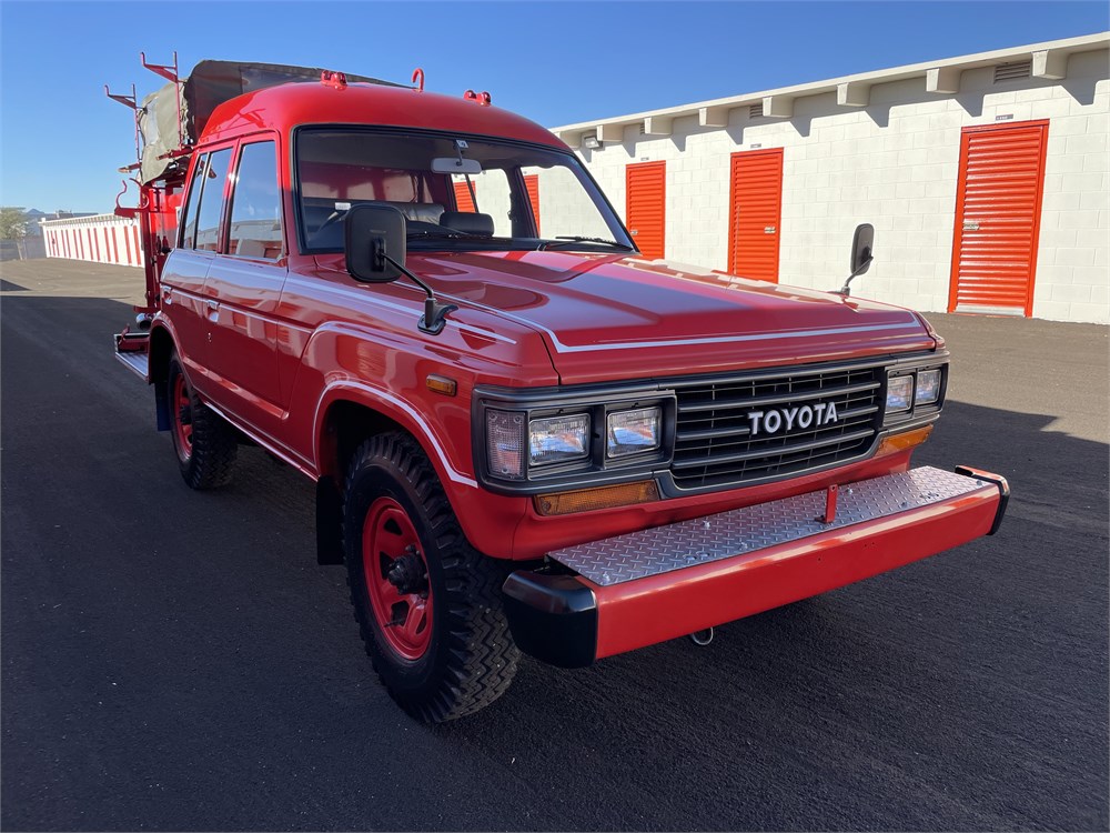 1989 Toyota Land Cruiser Fire Truck available for Auction | AutoHunter ...