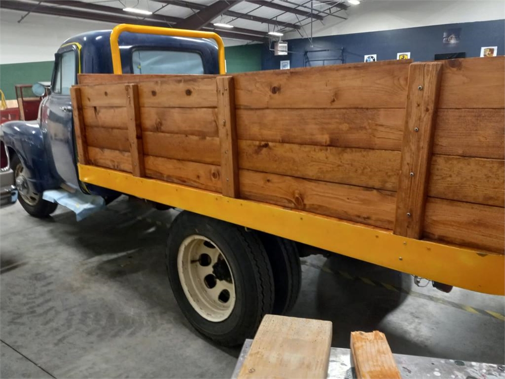 1955 Chevrolet 3800 Stake Bed Dually 4-Speed available for Auction ...