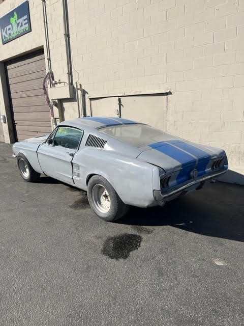 S-Code 1967 Ford Mustang Fastback Project available for Auction ...