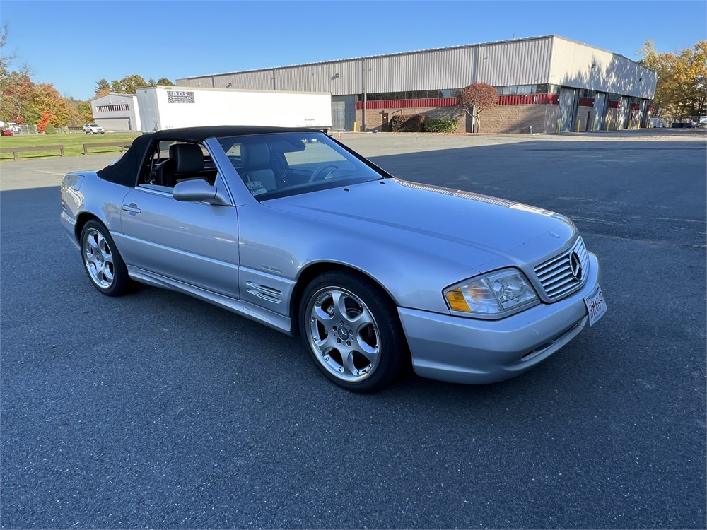 2002 MERCEDES-BENZ SL500 available for Auction | AutoHunter.com | 33625387