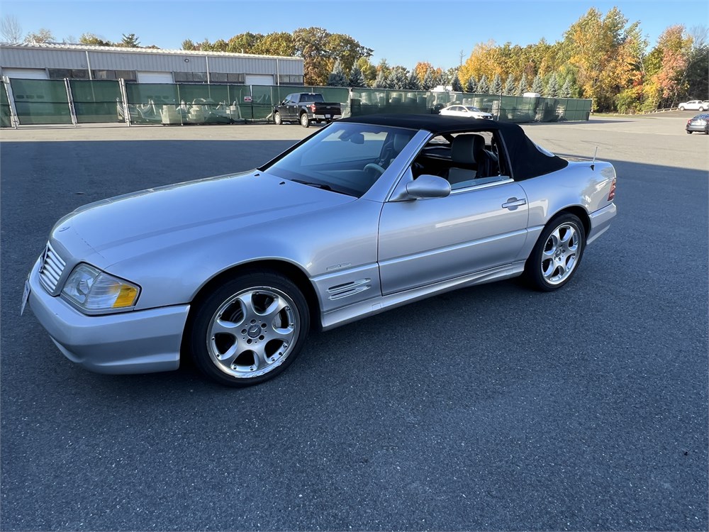 2002 MERCEDES-BENZ SL500 available for Auction | AutoHunter.com | 33625387