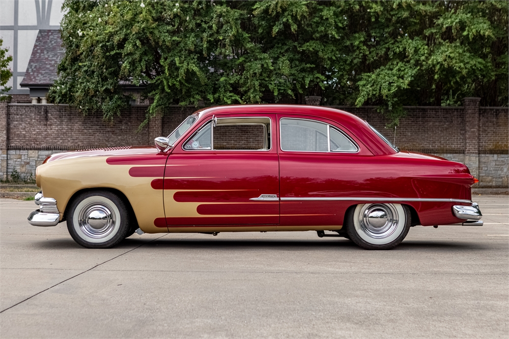 350-POWERED 1951 FORD CUSTOM TUDOR SEDAN available for Auction ...