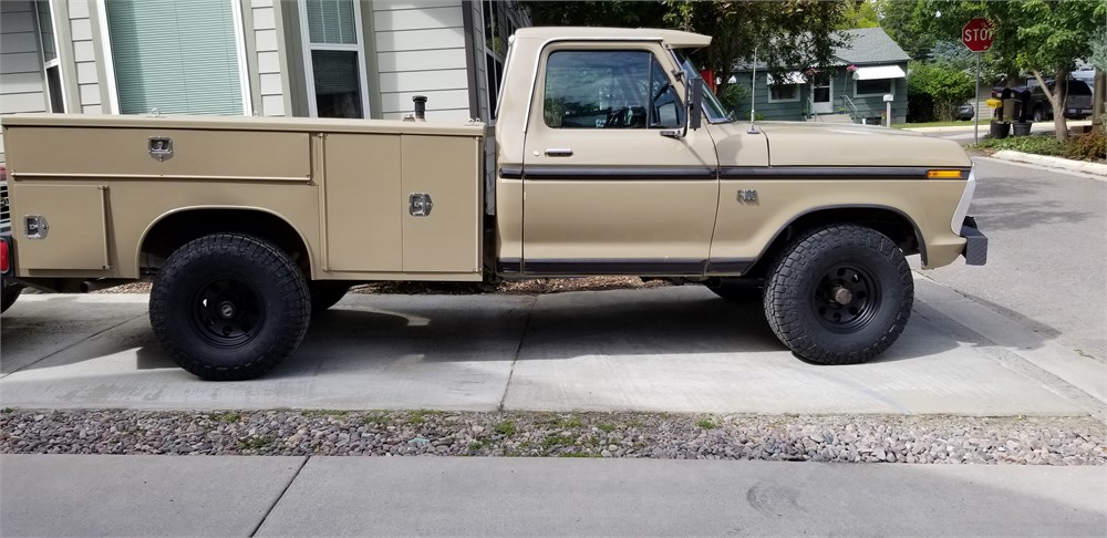 1975 Ford F100 Ranger XLT available for Auction | AutoHunter.com | 20136912