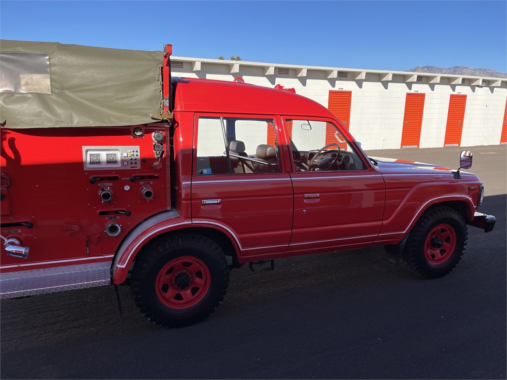 1989 Toyota Land Cruiser Fire Truck available for Auction | AutoHunter ...