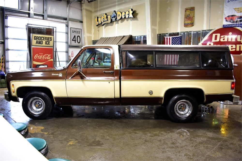 1977 CHEVROLET C10 SILVERADO FLEETSIDE available for Auction ...