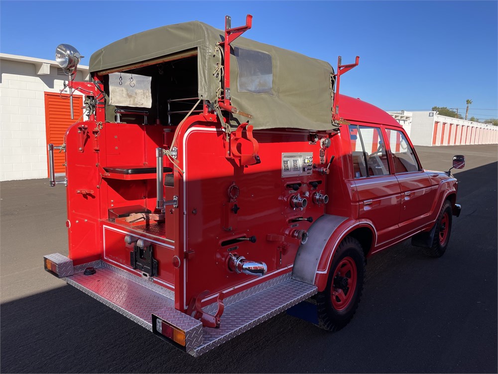1989 Toyota Land Cruiser Fire Truck available for Auction | AutoHunter ...