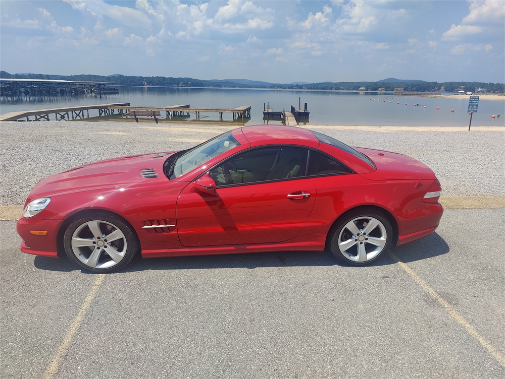 25k-MILE 2009 Mercedes-Benz SL550 available for Auction | AutoHunter ...