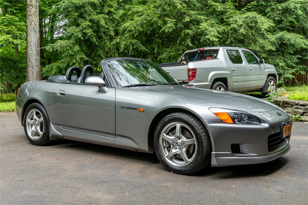 29k-MILE ONE-OWNER 2000 HONDA S2000 CONVERTIBLE available for Auction ...