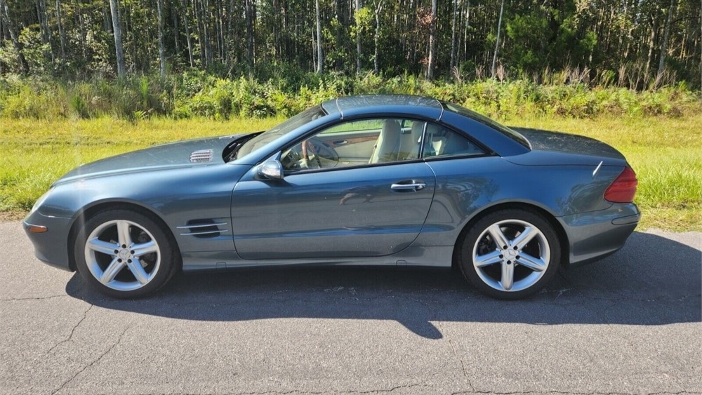17k-Mile 2004 Mercedes-Benz SL500 available for Auction | AutoHunter ...