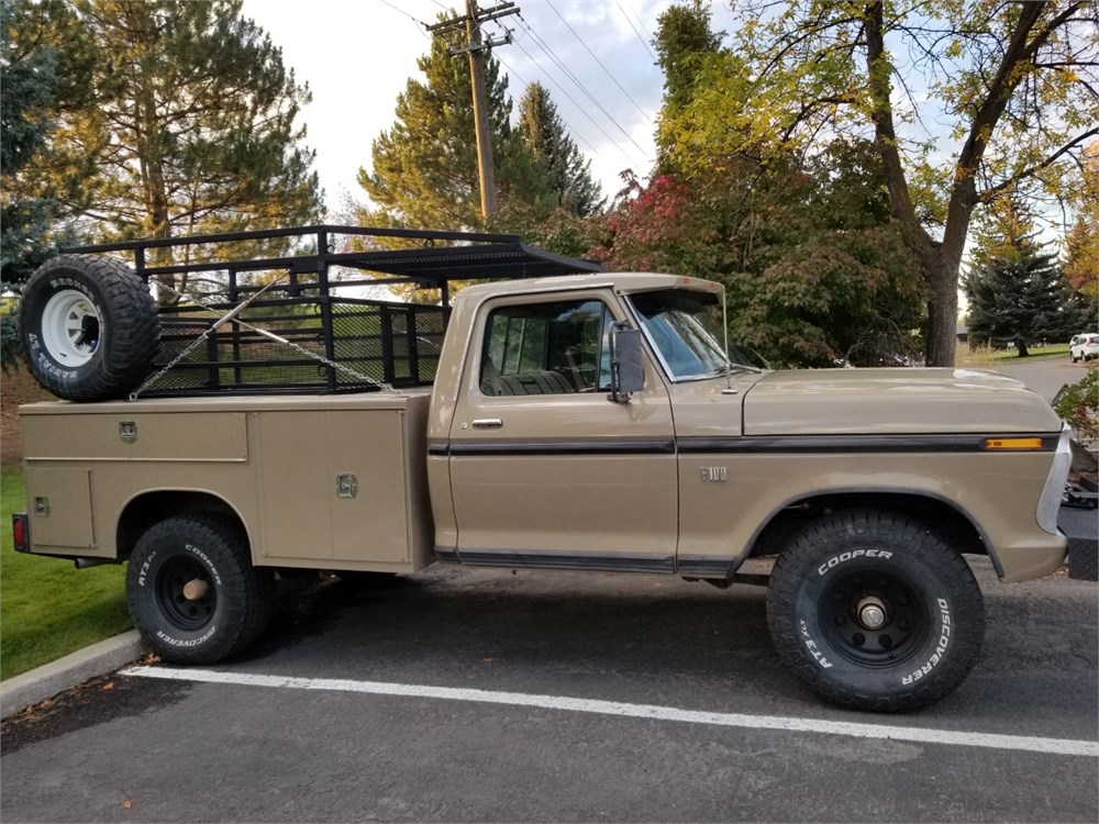 1975 Ford F100 Ranger XLT available for Auction | AutoHunter.com | 20136912