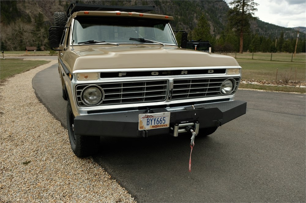 1975 Ford F100 Ranger XLT available for Auction | AutoHunter.com | 20136912