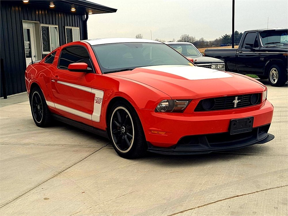 2012 FORD MUSTANG BOSS 302 available for Auction | AutoHunter.com ...