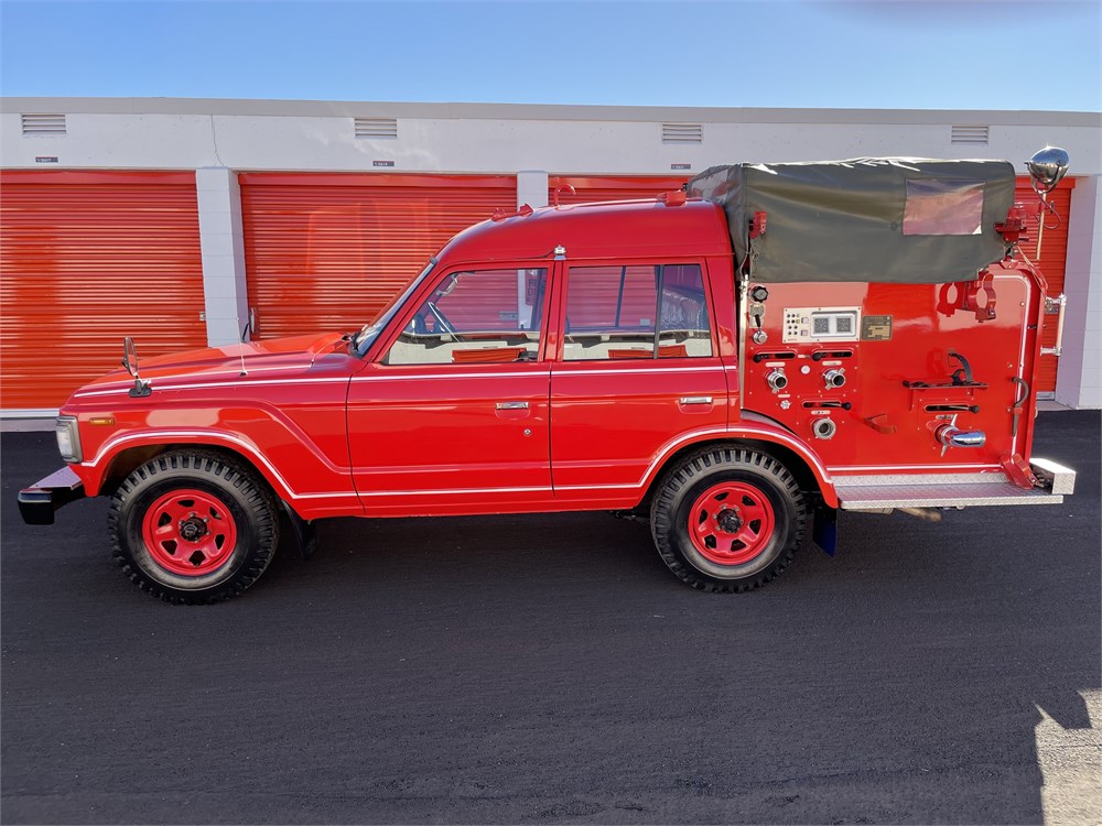 1989 Toyota Land Cruiser Fire Truck available for Auction | AutoHunter ...