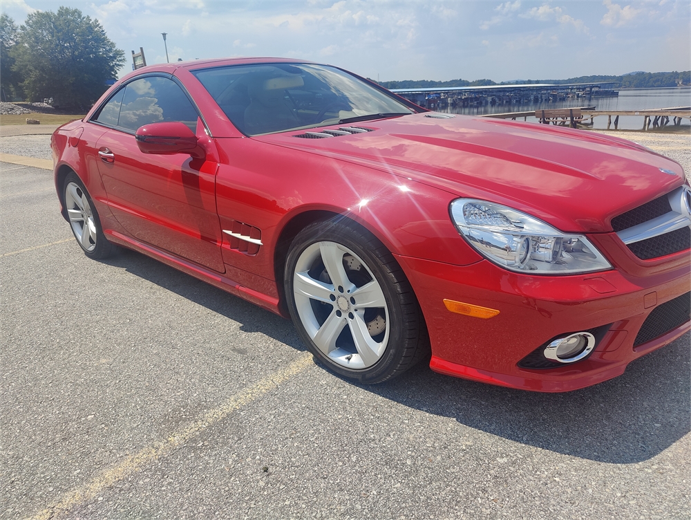 25k-MILE 2009 Mercedes-Benz SL550 available for Auction | AutoHunter ...