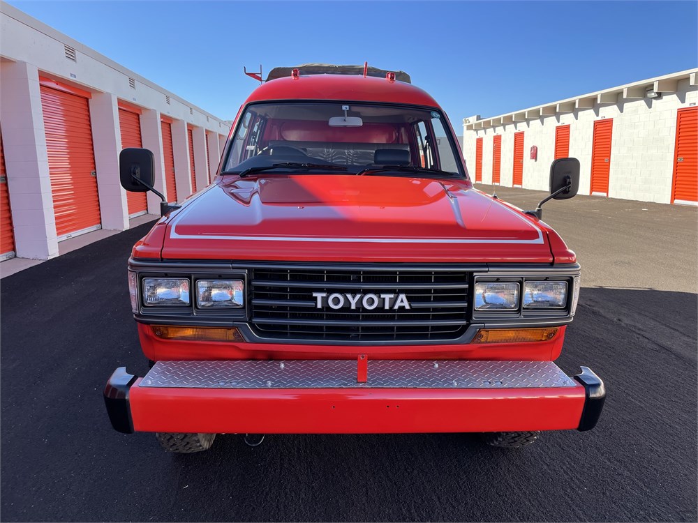 1989 Toyota Land Cruiser Fire Truck available for Auction | AutoHunter ...